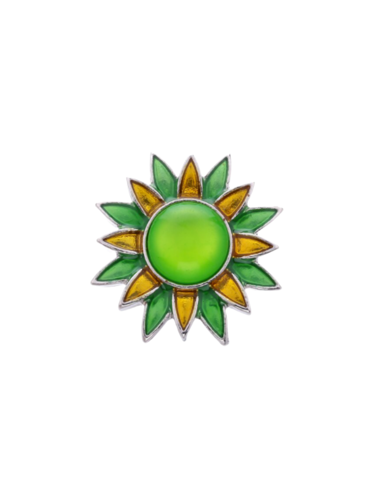 20 mm Two-Toned Sun Snap - Oh Snap Jewellery